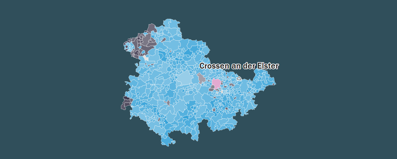 Thüringen-Wahl 2024: So hat Crossen an der Elster gewählt | Tagesspiegel