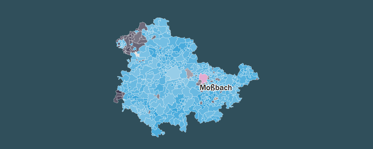 Thüringen-Wahl 2024: So hat Moßbach gewählt | Tagesspiegel